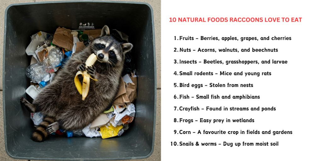 What Does a Raccoon Eat Naturally?